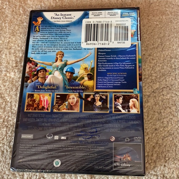 Disney | Media | Disneys Enchanted Dvd | Poshmark